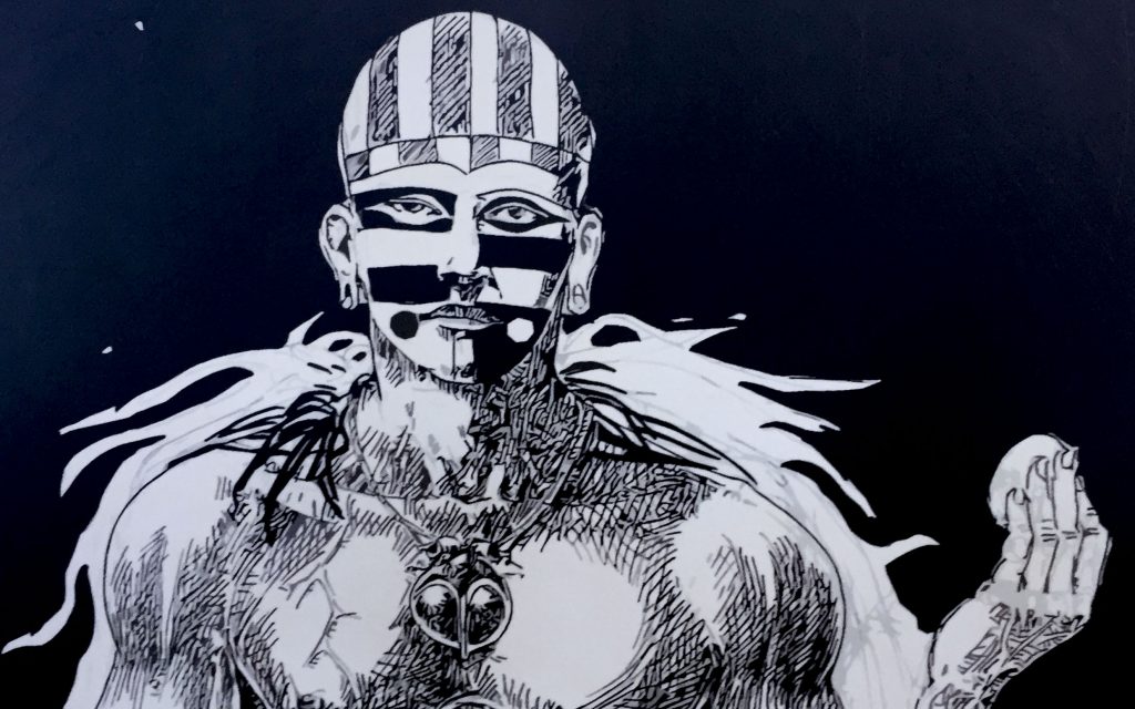 Birdman 'tangata-manu’ Sacred Champion with Sooty Tern's egg - Easter ...